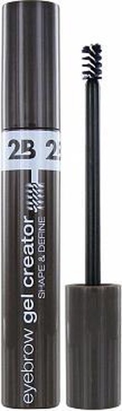 2B EYEBROW GEL CREATOR SHAPE&DEFINE 02 DARK BROWN | bol