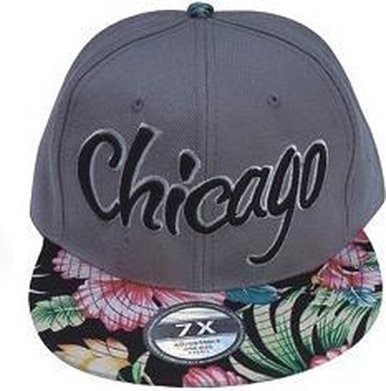 Baseballcap Chicago grijs | bol.com
