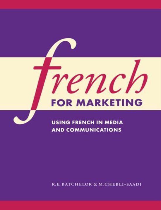 French for Marketing | 9780521585354 | R. E. Batchelor | Boeken | bol.com