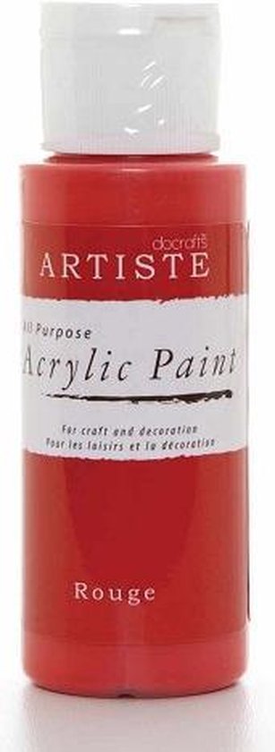 Acrylic Paint (2oz) - Rouge | bol.com
