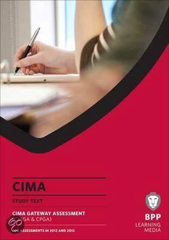 CIMA - Gateway Exam Text | 9781445397313 | BPP Learning Media | Boeken ...