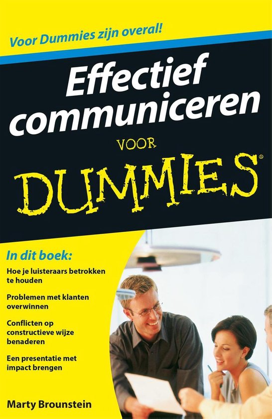 Voor Dummies - Effectief communiceren voor Dummies (ebook), Marty Broustein |... | bol