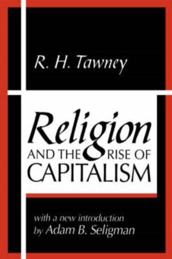 Religion and the Rise of Capitalism | 9780765804556 | R. H. Tawney ...