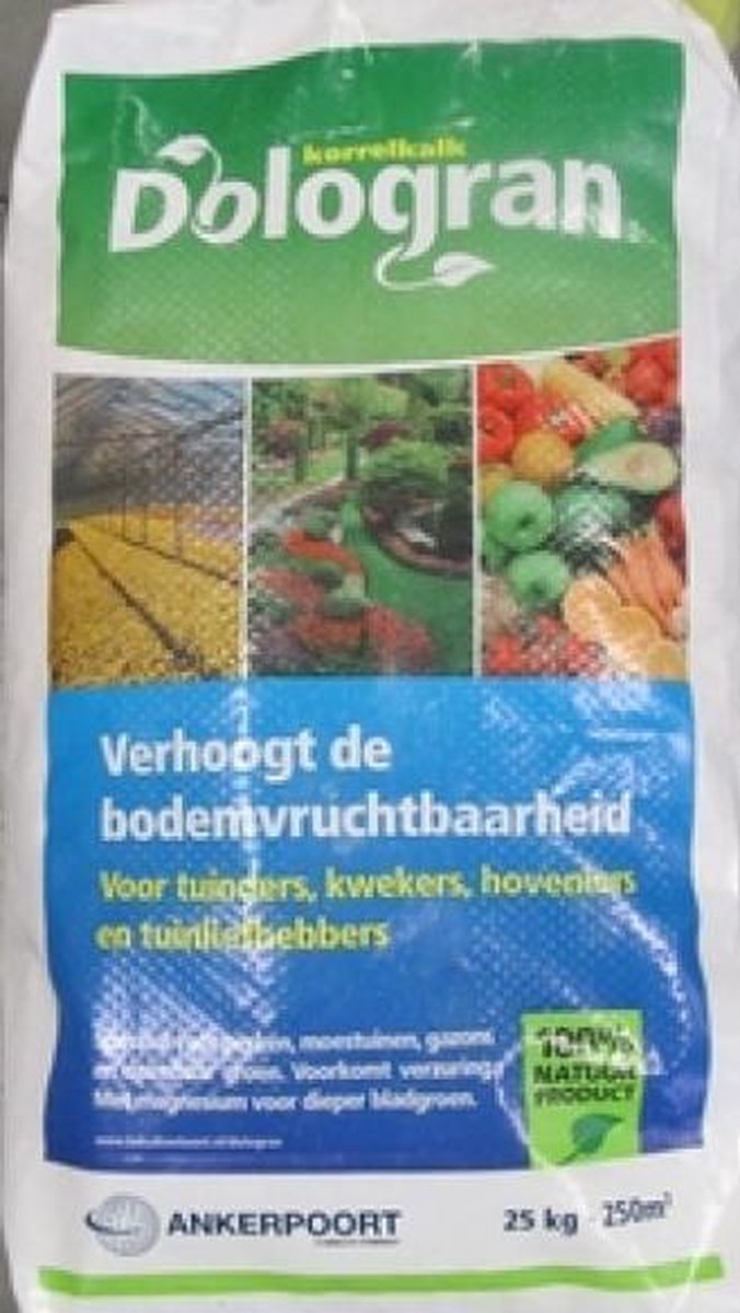 Dologran Korrelkalk | Tuinkalk 25kg | bol