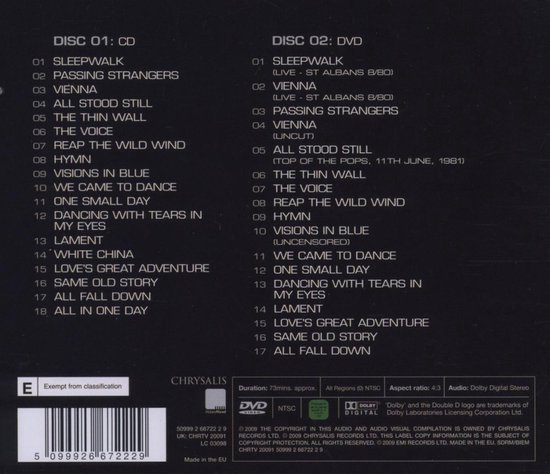 Very Best Of Ultravox, Ultravox | CD (album) | Muziek | bol