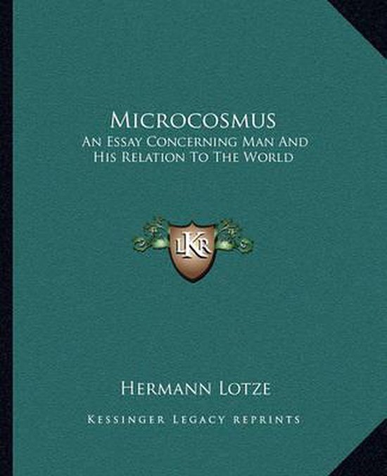 Microcosmus | 9781162916941 | Hermann Lotze | Boeken | bol