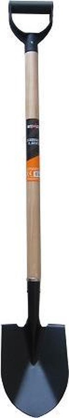 HOT Sports + Toys Schep luxe zwart metalen blad 100cm. | bol