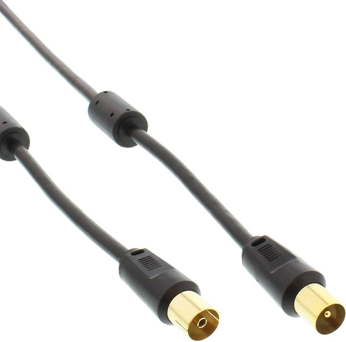 InLine 69407P coax-kabel 7 m Zwart | bol.com