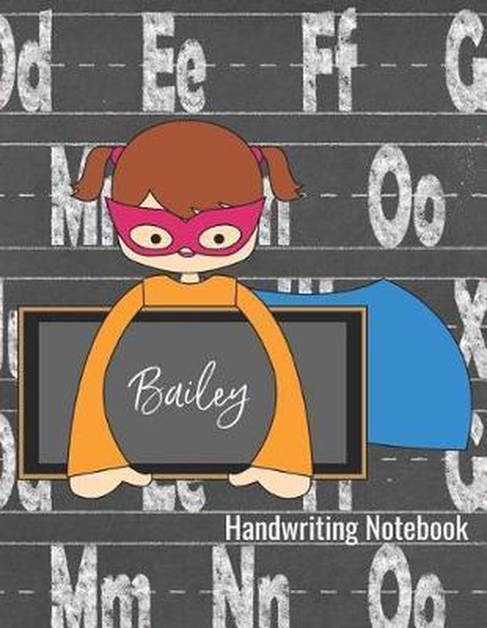 Bailey Handwriting Notebook, Cld Handwriting Notebooks | 9781077498563 ...
