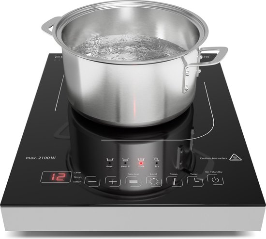CASO Pro Gourmet 2100 - Inductiekookplaat - 1 pits | bol