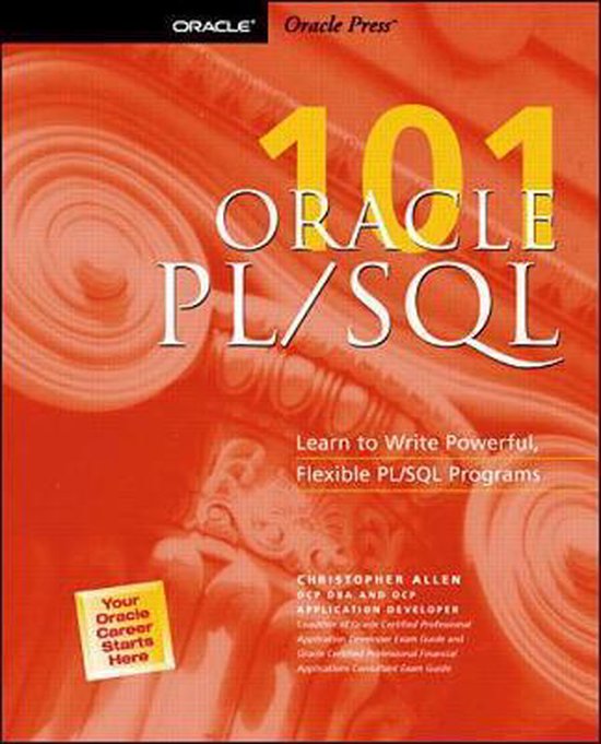 ORACLE PL/SQL 101 | 9780072126068 | Christopher Allen | Boeken | bol.com