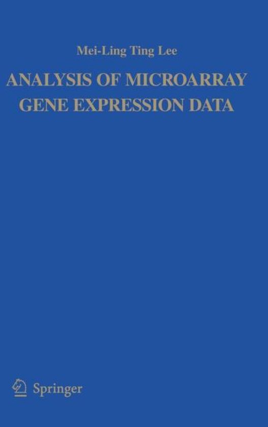 Analysis of Microarray Gene Expression Data | 9780792370871 | Mei-Ling ...