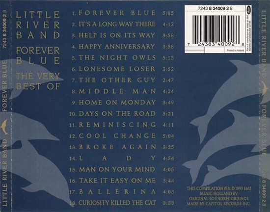 Forever Blue - The Very Best Of The Little River Band, Little River ...