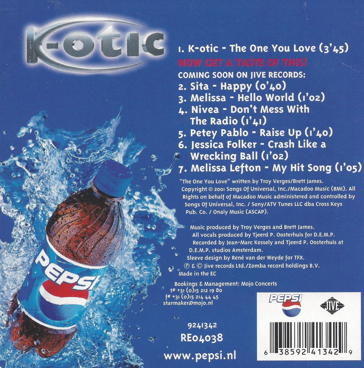 K-otic - The One You Love (CD-Single), K-Otic | Muziek | bol.com
