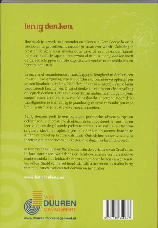 Lenig denken | 9789089650627 | Sigrid van Iersel | Boeken | bol