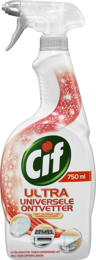Cif Ultra Ontvetter - 2 x 750 ml - Spray - Voordeelverpakking | bol.com
