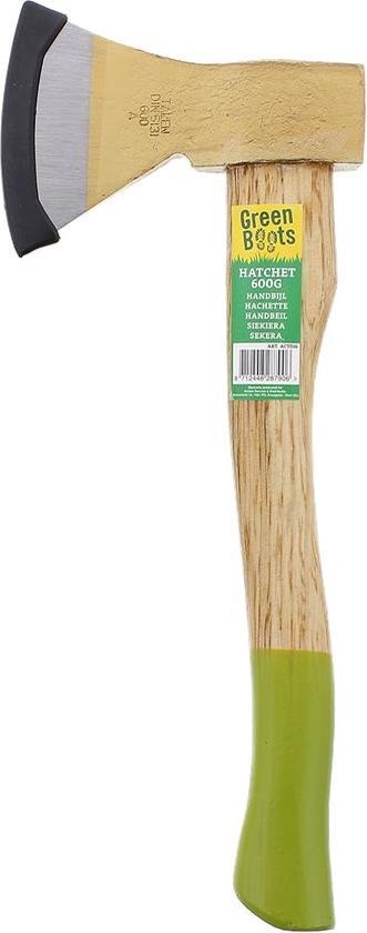 Bijl Met Hardhouten Handvat - 40 CM - Essenhout - Met Beschermkapje ...