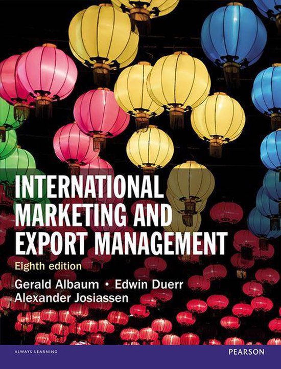 International Marketing and Export Management (ebook), Edwin Duerr ...