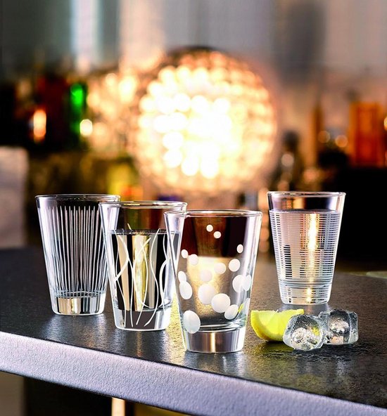 Luminarc Lounge Club Glas - 30 cl - Set-4 | bol