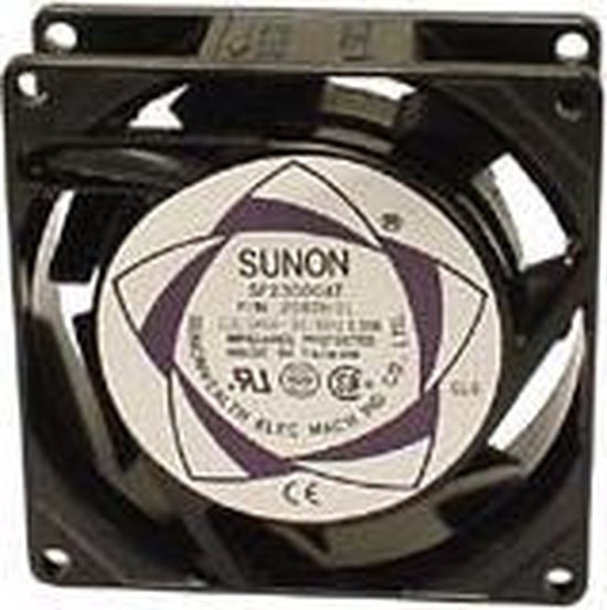 Sunon Ventilator 230Vac Glijlager 80 X 80 X 25Mm | bol