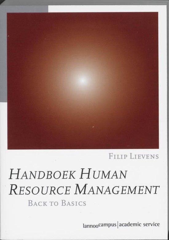 Handboek human resource management | 9789077442616 | F. Lievens ...
