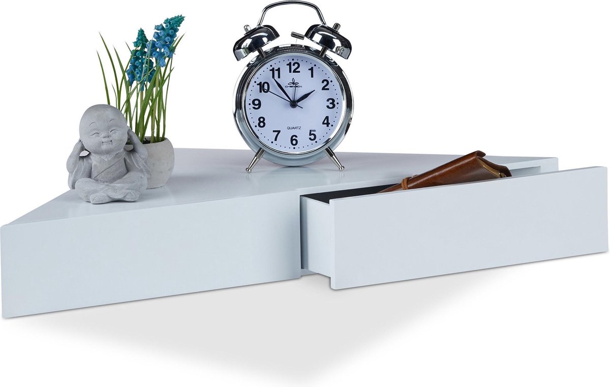 bol.com | relaxdays hoek wandplank - fotoplank - hout - wandelement ...