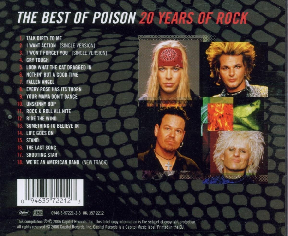 Best PF 20 Years Of Rock, Poison | Muziek | bol.com