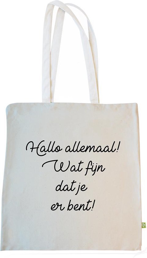 De Luizenmoeder katoenen tas | Hallo allemaal, wat fijn dat je er bent ...