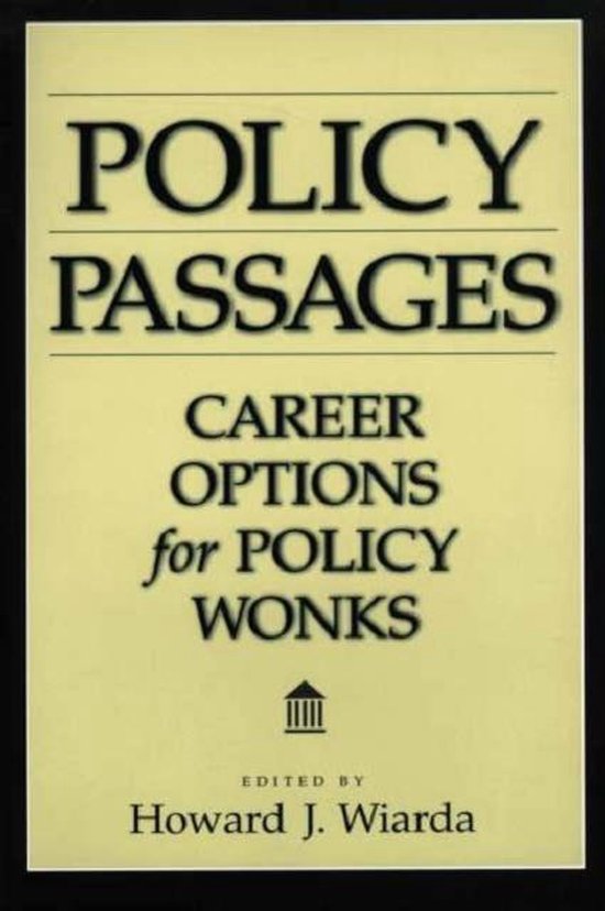 Policy Passages | 9780275975296 | Howard J. Wiarda | Boeken | bol.com