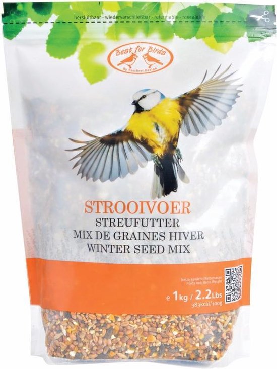 Winter vogel strooivoer 1 kg | bol