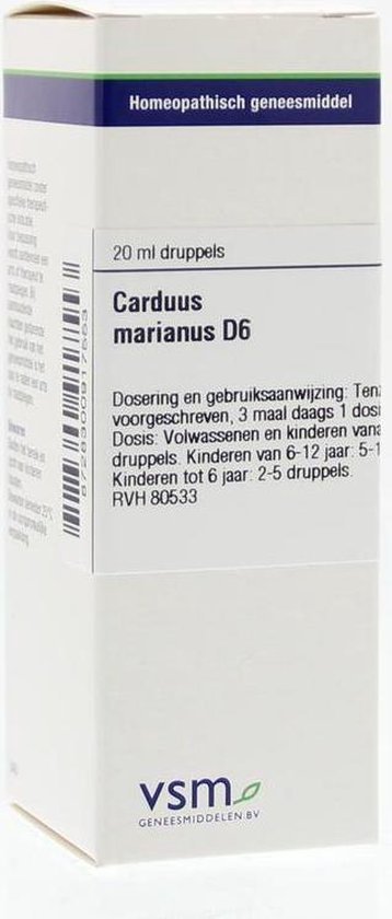 Vsm Carduus Marianus D6 | bol