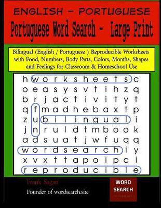 Portuguese Word Search, Frank Sagan | 9781983047305 | Boeken | bol.com