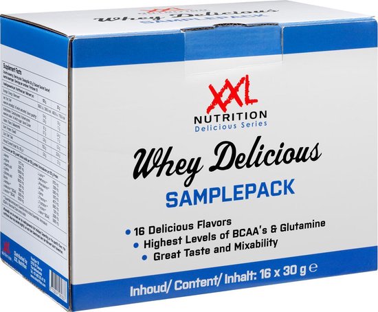 Whey Delicious Sample Pack (18x30 gram) | bol.com