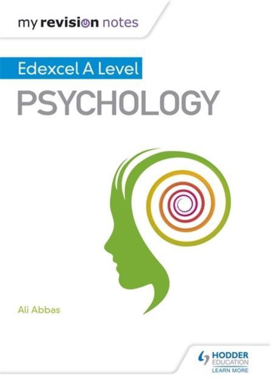 My Revision Notes: Edexcel A level Psychology | 9781471883057 | Ali ... My Revision Notes: Edexcel A level Psychology | 9781471883057 | Ali ...