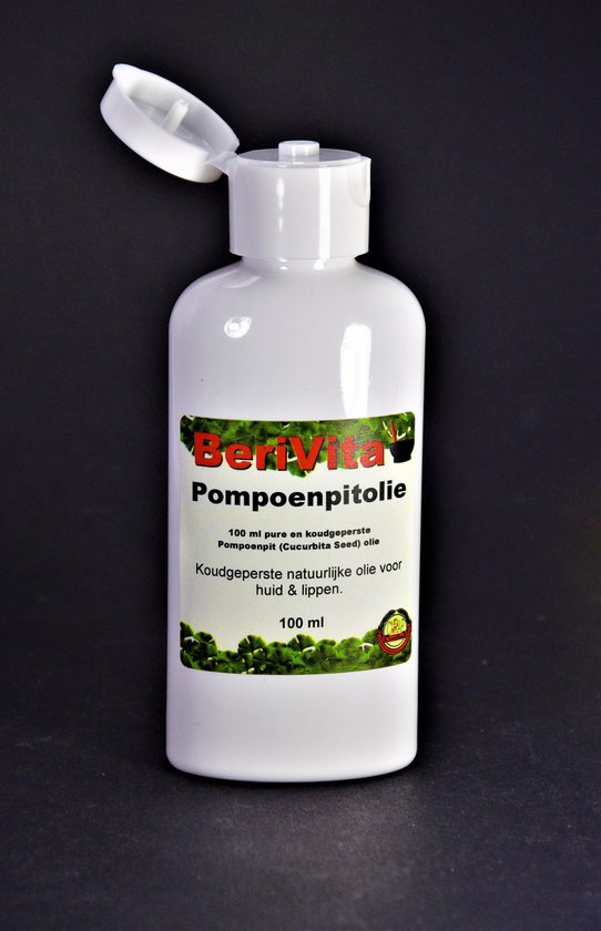 Pompoenolie Puur 100ml - Onbewerkte Pompoen olie voor Huid en Lippen ...