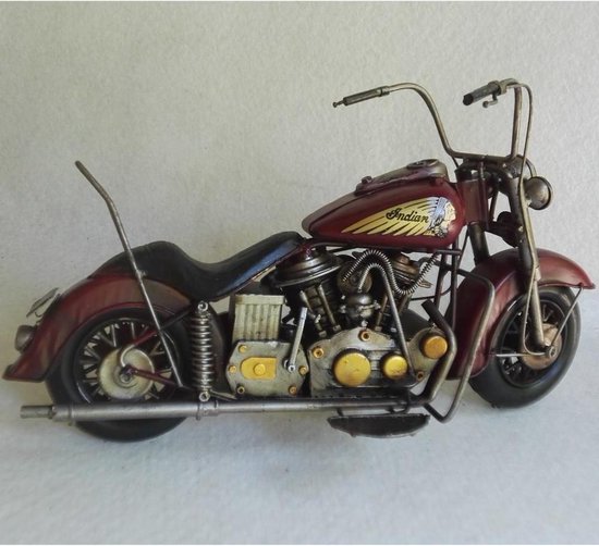 Blikken - rode - motor - Indian - style | bol