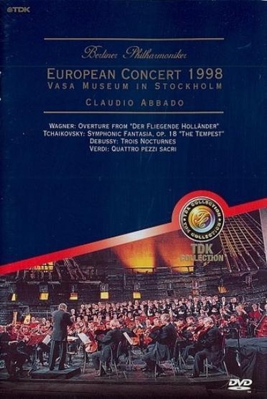 European Concert 1998: Vasa Museum In Stockholm (Dvd), Claudio Abbado ...