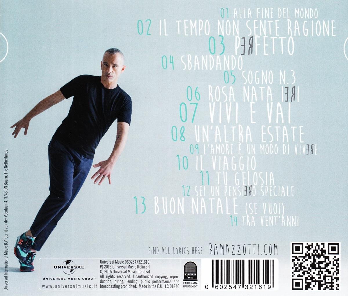Perfetto - Ramazzotti Eros, Eros Ramazzotti | CD (album) | Muziek | bol.com