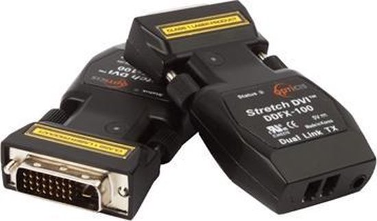 Opticis DDFX-100-TR audio/video extender AV-repeater Zwart | bol