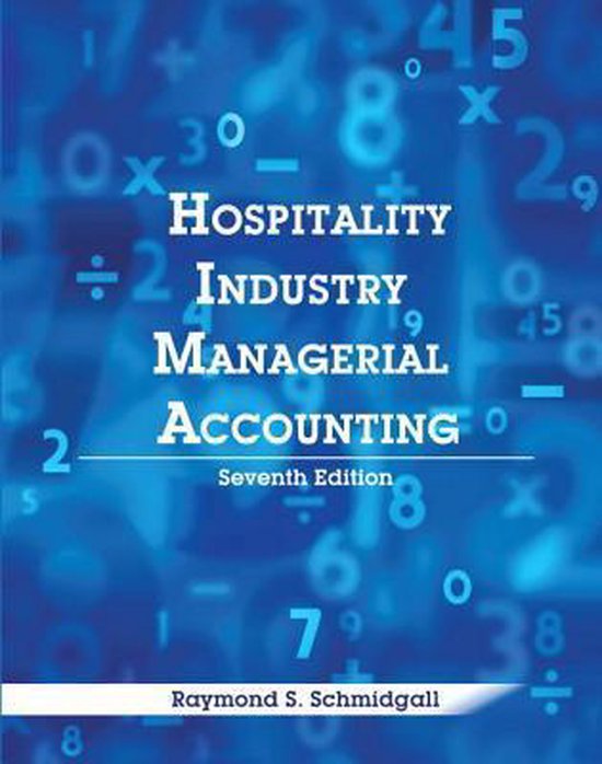 Hospitality Industry Managerial Accounting with Answer Sheet (Ahlei ...