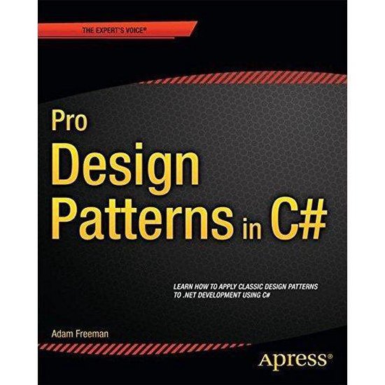 Pro Design Patterns in C# | 9781484204344 | Adam Freeman | Boeken | bol