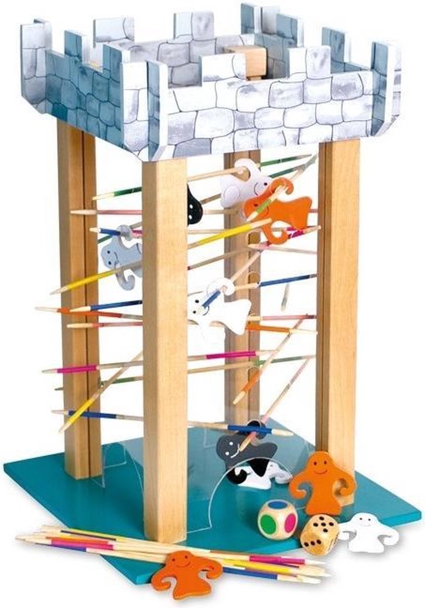 Base Toys Spoken Toren Spel van Hout | Games | bol.com