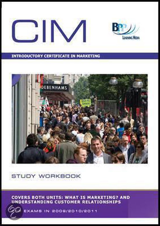 CIM - Introductory Certificate in Marketing, BPP Learning Media ...