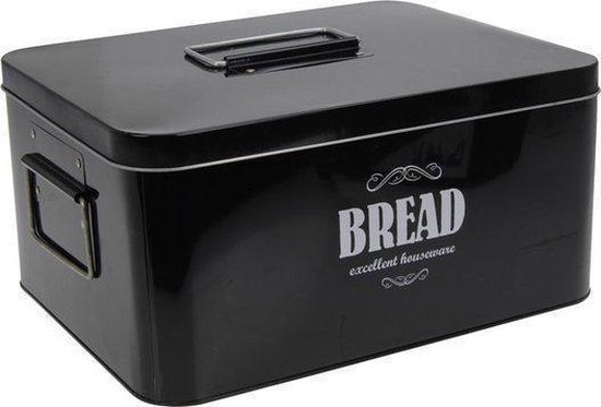 Broodtrommel - Zwart | bol