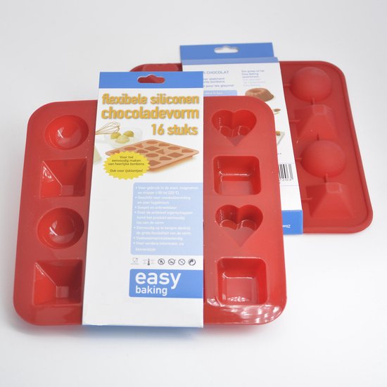Chocolade vormen per 2 stuks | bol