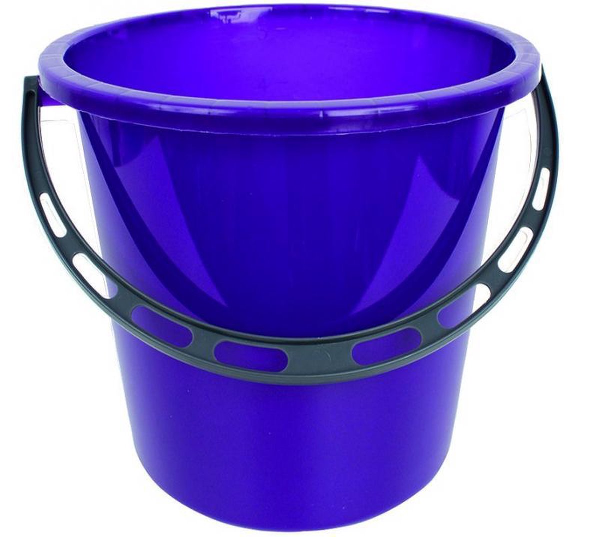 Emmer 3 st met handvat en deksel, 10 liter, 3 kleuren kunststof | bol.com