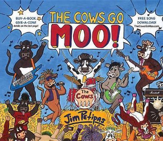 The Cows Go Moo!-The Cows Go Moo!, Jim Petipas | 9780997607864 | Boeken ...