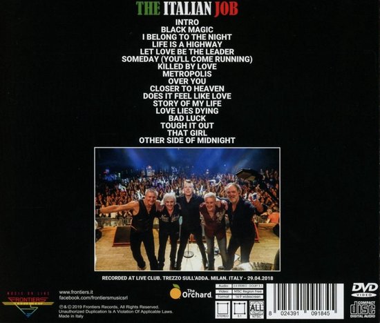 FM - The Italian Job (CD), Fm | Muziek | bol