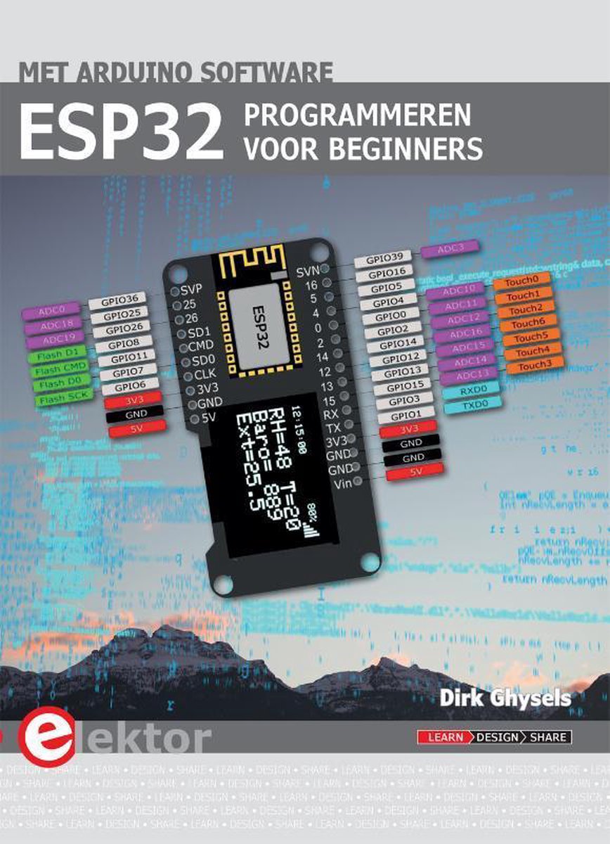 ESP32 programmeren voor beginners, Dirk Ghysels | 9789053812969 | Boeken | bol