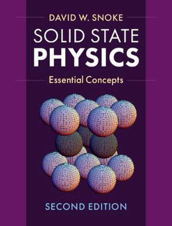 Solid State Physics | 9781107191983 | David W. Snoke | Boeken | bol
